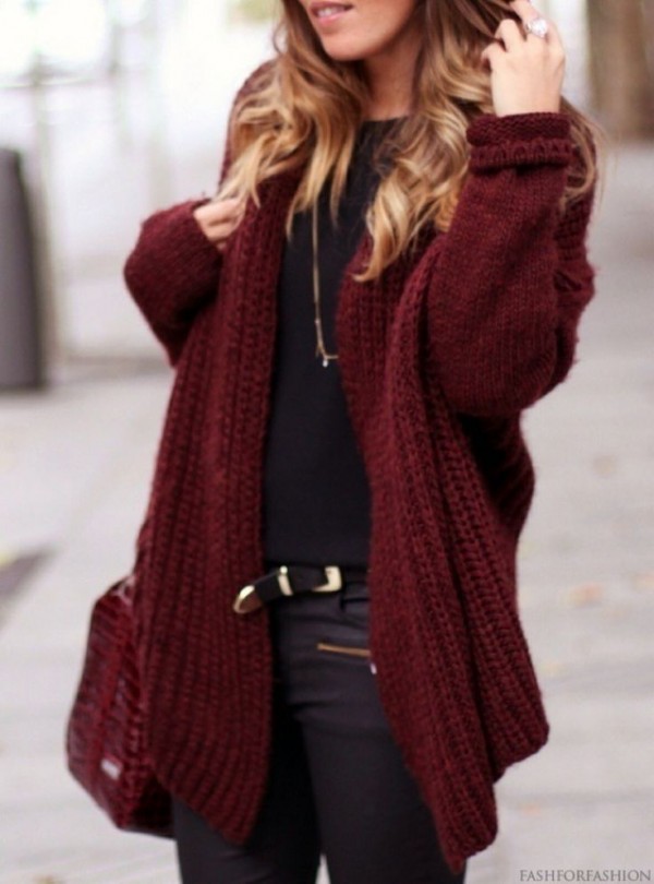 23 Stunning Ways to Wear Marsala - Styles Weekly