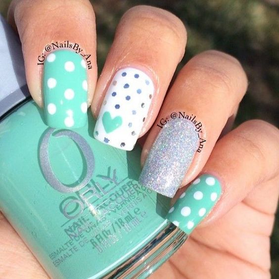 17 Fashionable Mint Nail Designs for Summer - Styles Weekly