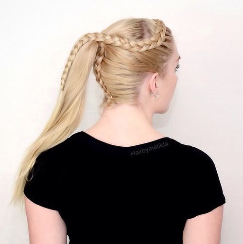 20 Fabulous Easy French Braid Ponytail Hairstyles to DIY - Styles Weekly