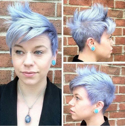 Faux Hawk Fade Women