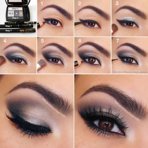 10 Easy Step By Step Makeup Tutorials For Brown Eyes - Styles Weekly