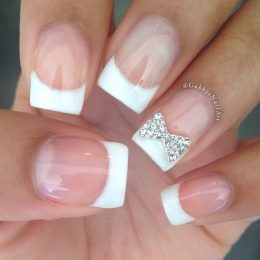 50 Amazing French Manicure Designs - Cute French Nail Arts 2026 ...