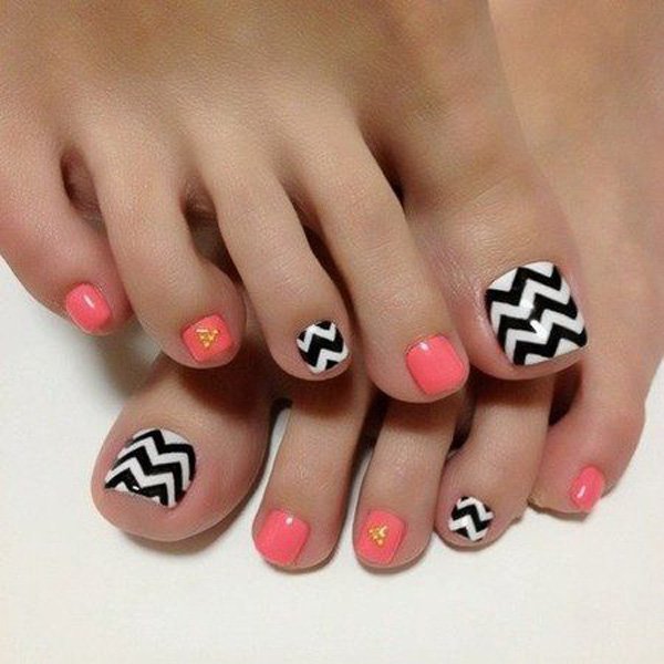 46 Cute Toe Nail Art Designs - Adorable Toenail Designs for Beginners ...
