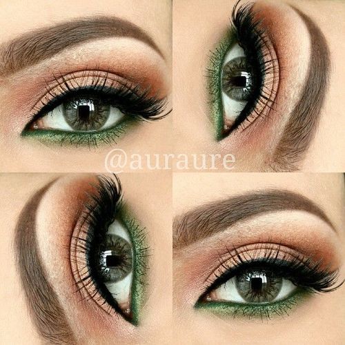 10 Amazing Makeup Looks Featuring Green Eye Shadow - Styles Weekly