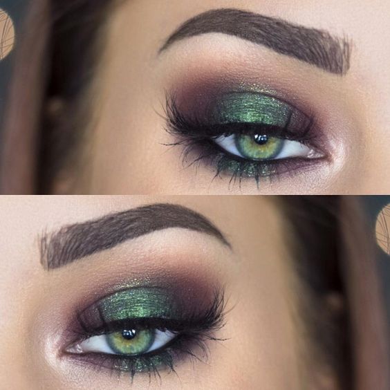 10 Amazing Makeup Looks Featuring Green Eye Shadow - Styles Weekly
