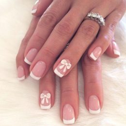 50 Amazing French Manicure Designs - Cute French Nail Arts 2026 ...